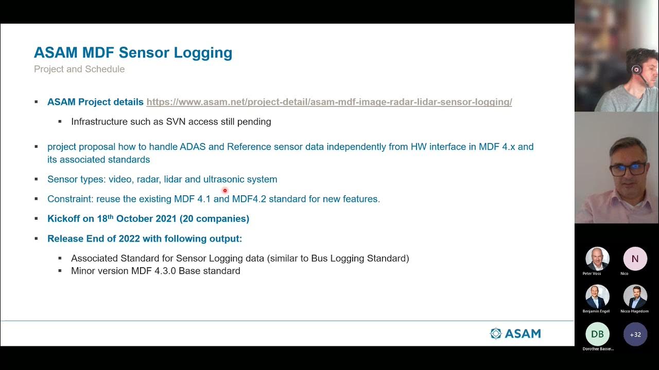 ASAM MDF Sonsor Logging - YouTube