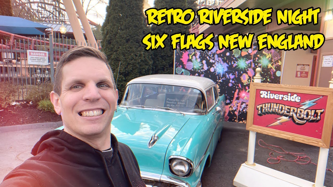 RETRO RIVERSIDE Passholders After Hours Party at Six Flags New England ...