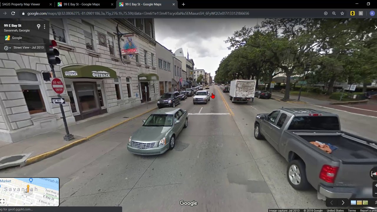 How to view Google Street View and Google Earth on the SAGIS Property ...