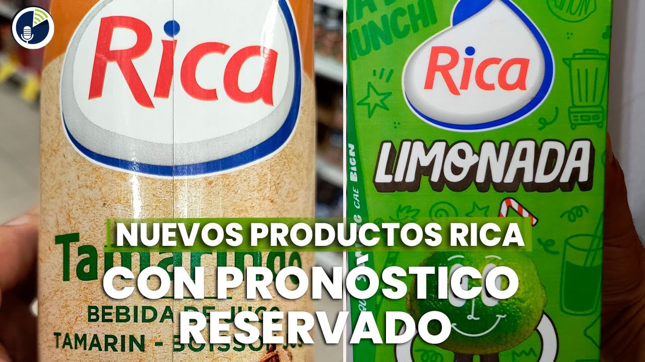 Nuevos productos Rica con pronóstico reservado - YouTube