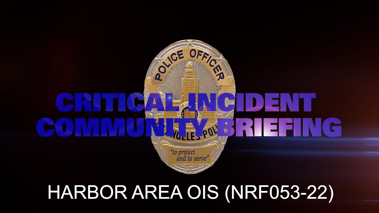 Harbor Area OIS 10/11/22 (NRF053-22) - YouTube