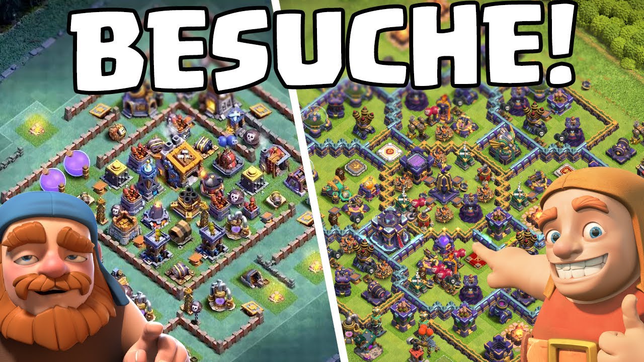 SPEZIAL DORFBESUCHE! 😎 Clash of Clans * CoC [deutsch/german] - YouTube