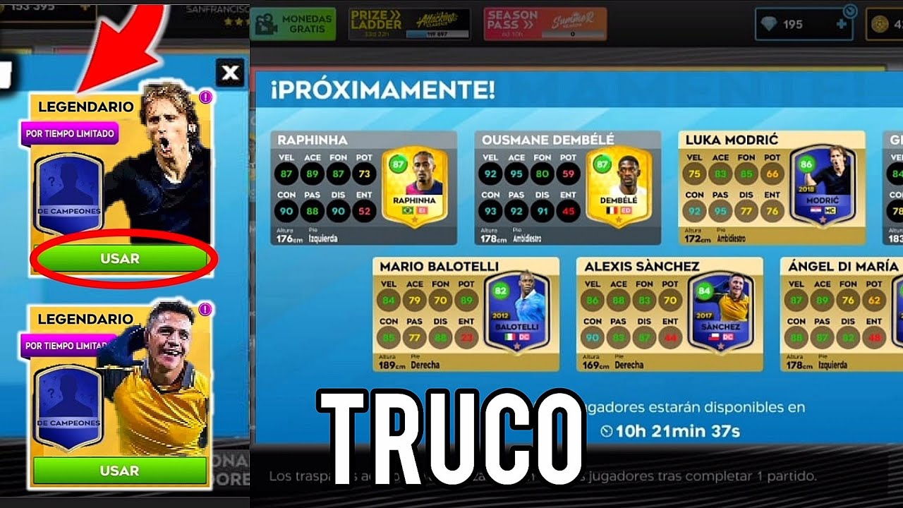 👀 TRUCOS para que APAREZCAN los JUGADORES PRIME DLS 25 - YouTube