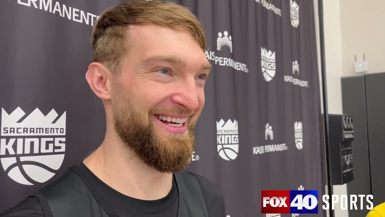 Domantas Sabonis on Sunday's matchup with the Rockets Alperen Sengun ...
