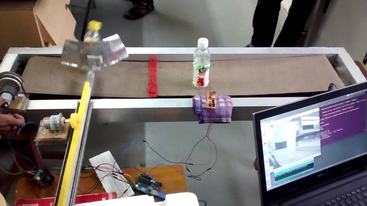 Machine Vision based quality check system - YouTube