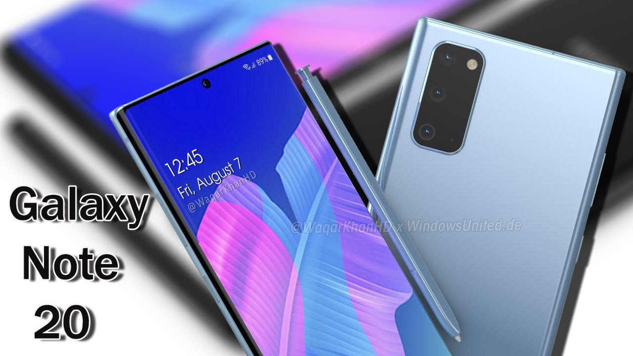 Samsung Galaxy Note 20 - Boxier Design - YouTube