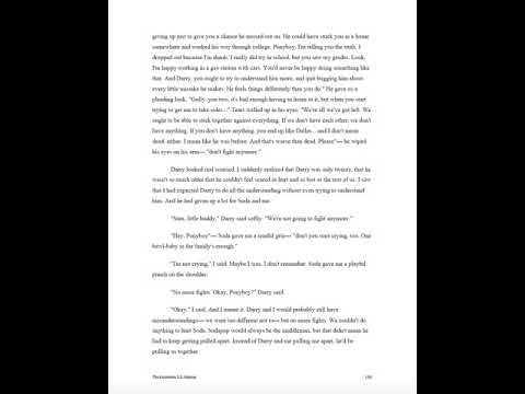 The Outsiders Chapter 12 - YouTube