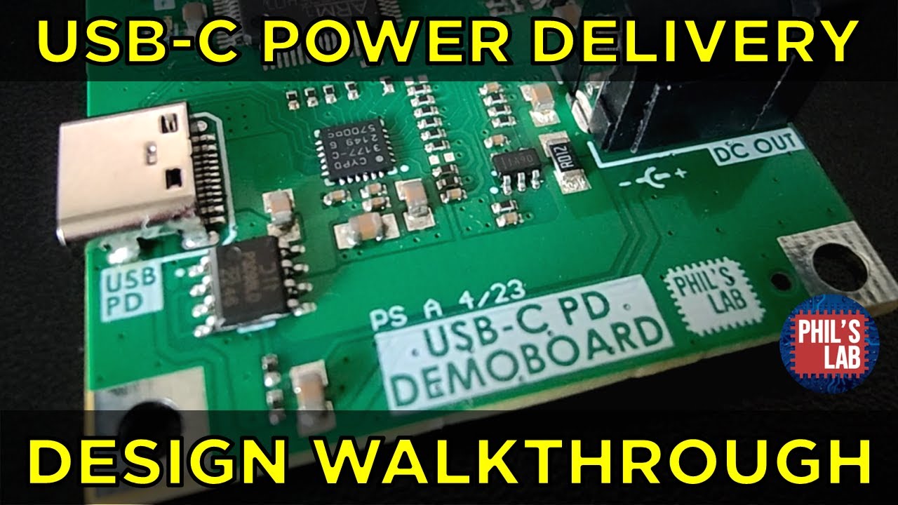 Usb C Power Delivery Hardware Design Phils Lab 104 Youtube