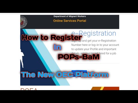 Step-by-step Tutorial, On How to Register & Make Appointment for POPs ...