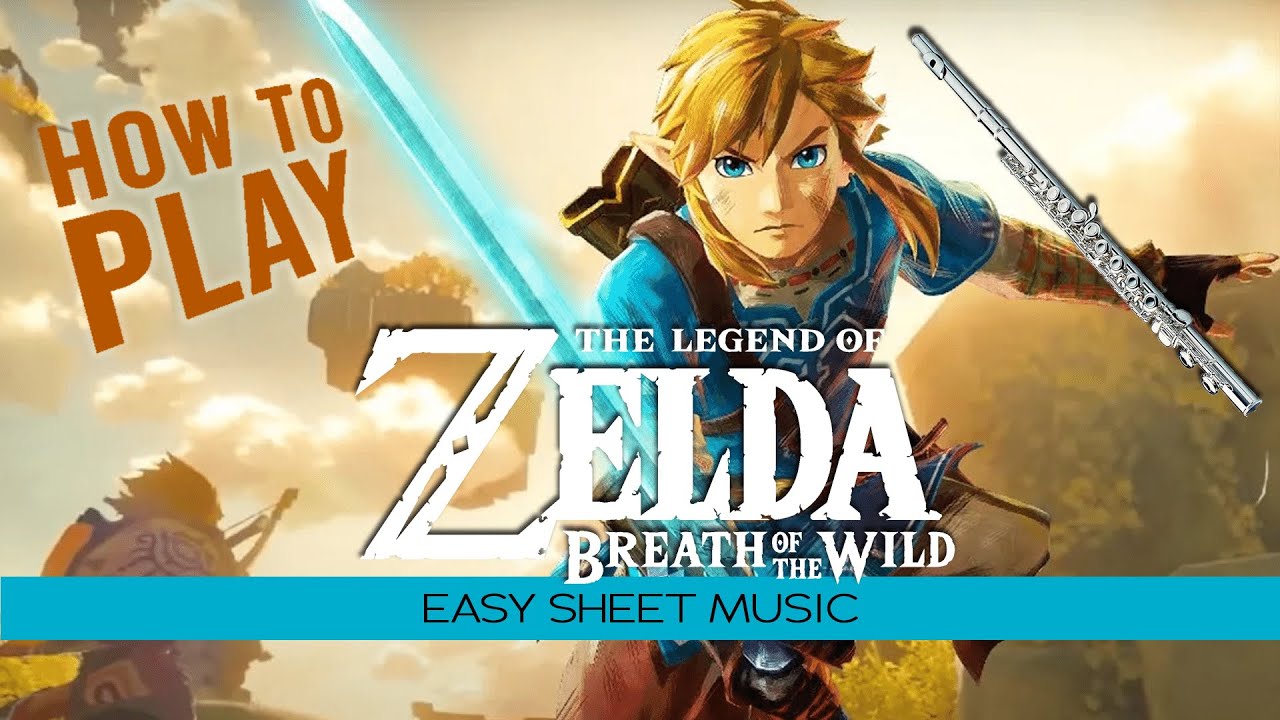 Flute "Breath Of The Wild" BotW EASY Sheet Music - YouTube