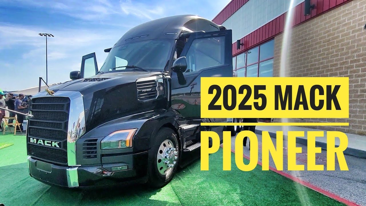 2025 MACK PIONEER | BEST truck for DRIVER COMFORT | the future of semi ...