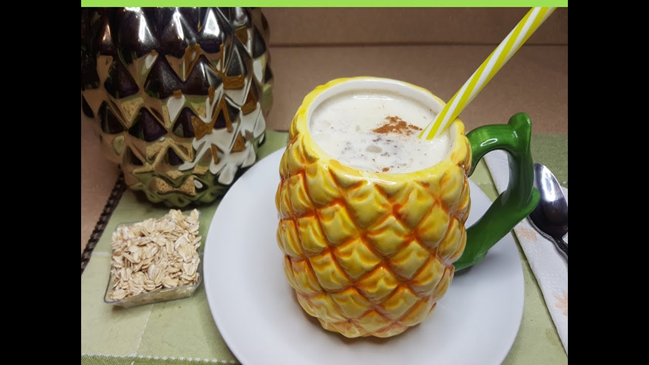 AVENA,PIÑA,CANELA, CREMOSITA. - YouTube