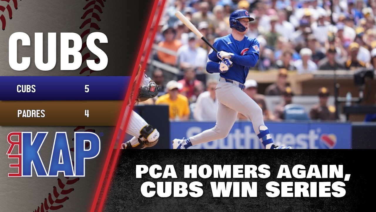 REKAP ®: ⚾️ Chicago Cubs 5-4 win over San Diego Padres. ‘PCA homers ...