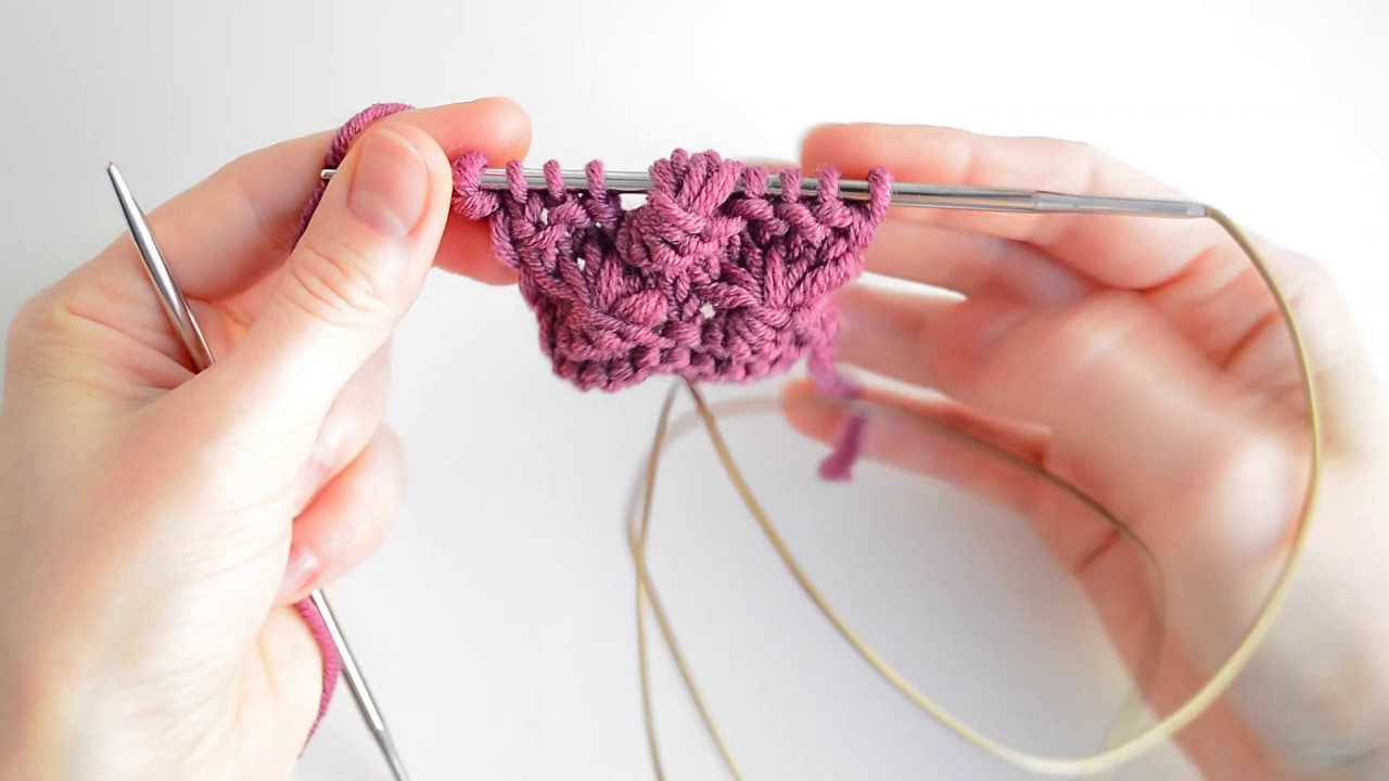 Knitting Pattern "SHELLS" - YouTube