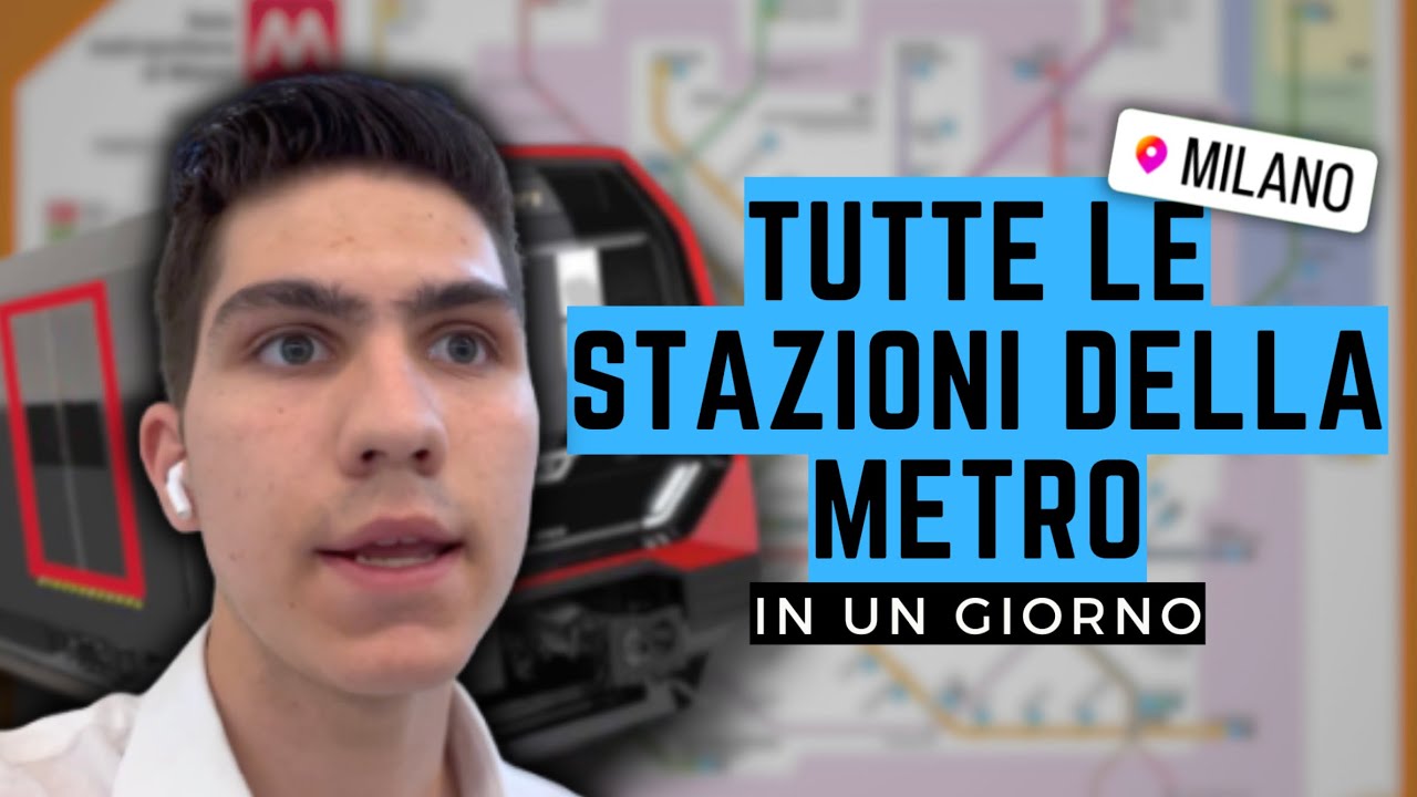TUTTE LE STAZIONI DELLA METRO DI MILANO (Con le nuove fermate della M4 ...