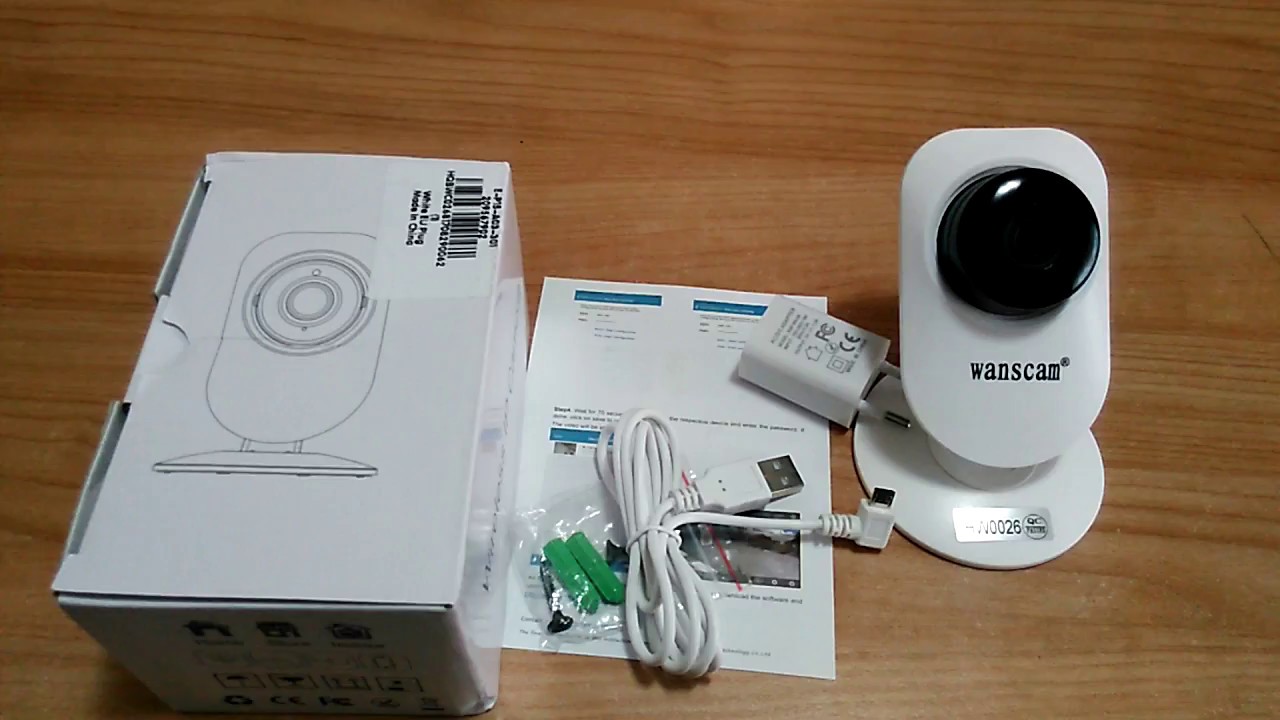 Wanscam HW0026 720P WiFi IP Camera from Gearbest - YouTube
