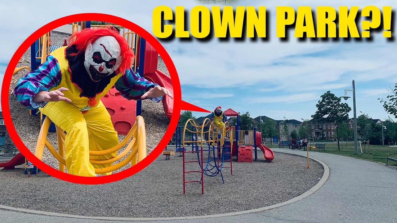 CLOWNS ARE TAKING OVER ALL PLAYGROUNDS!!! ( STAY AWAY FROM ALL OF THEM ...