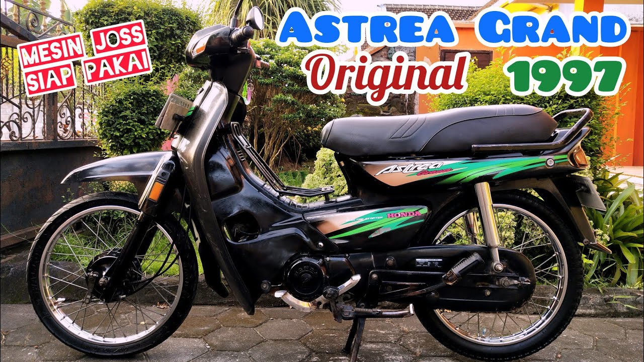 ORIGINAL HONDA ASTREA GRAND 1997, SURAT LENGKAP PAJAK ON MESIN ENAK ...