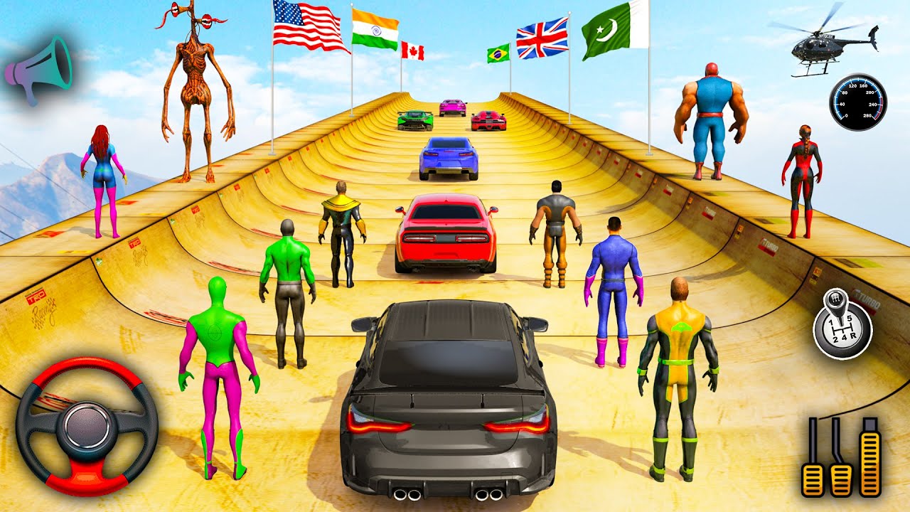 Mega Ramp Car Stunt Hero Games | Car Stunt Games | Car Racing Game ...