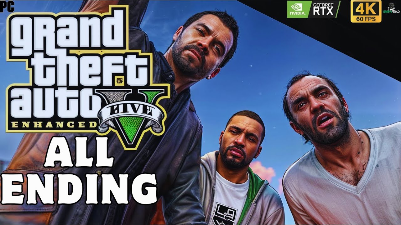 GTA 5 Enhanced Ending / Final Mission - Gameplay [4K 60FPS] - YouTube