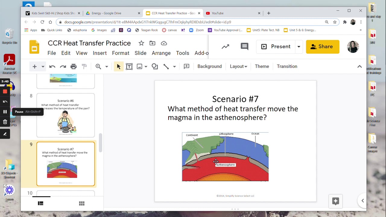 Heat Transfer Slideshow Practice - YouTube