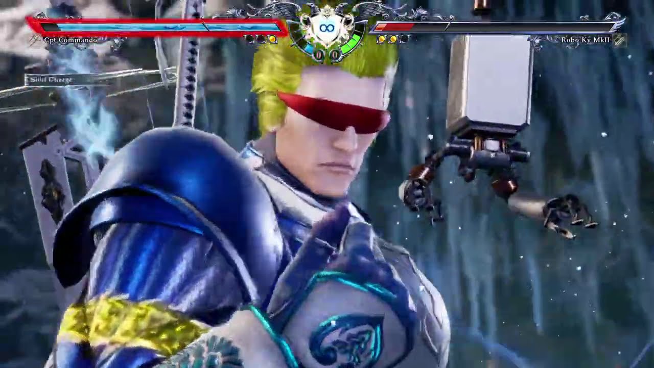 SOULCALIBUR 6 Captain Commando vs Robo Ky Mk II 2 - YouTube