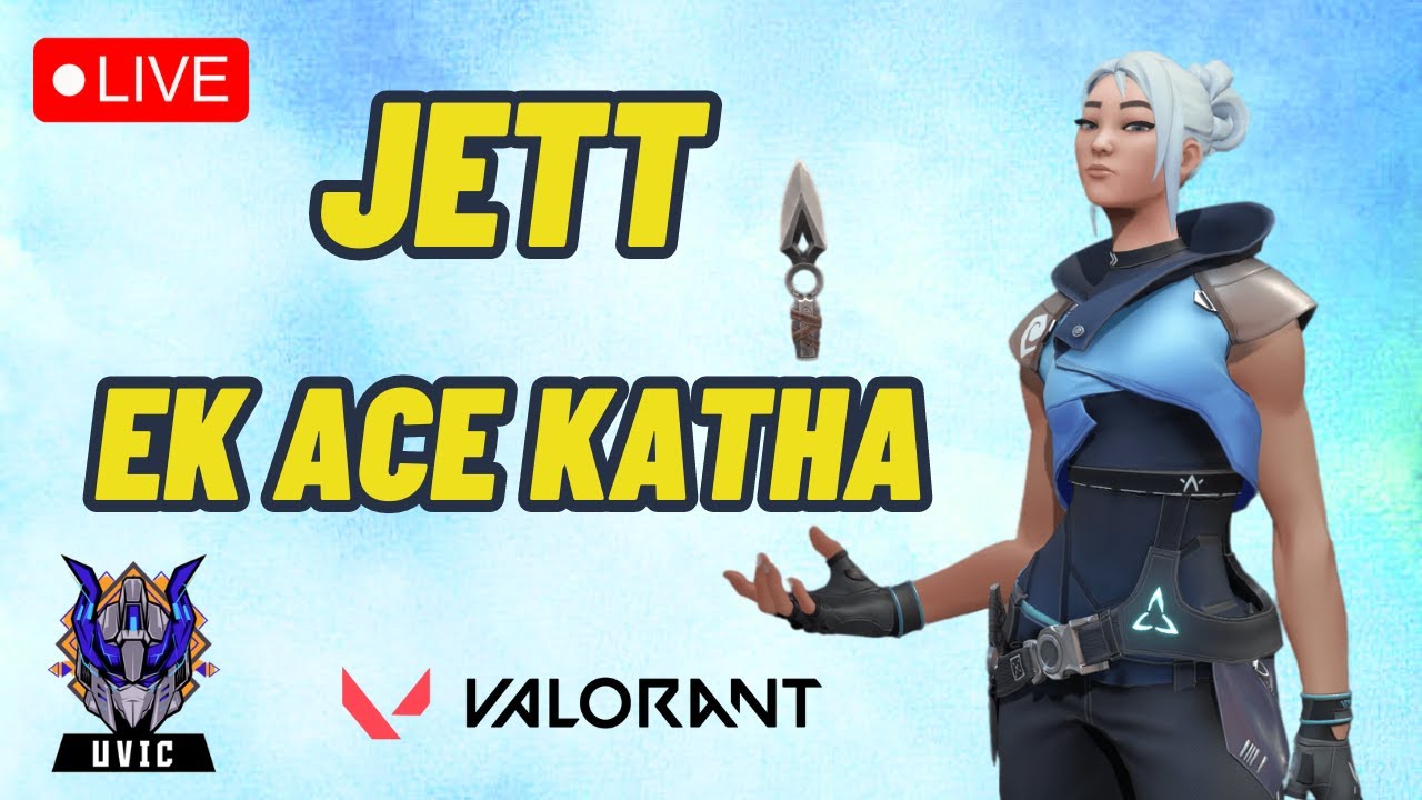jett until ACE #valorant #igi #GAMING - YouTube