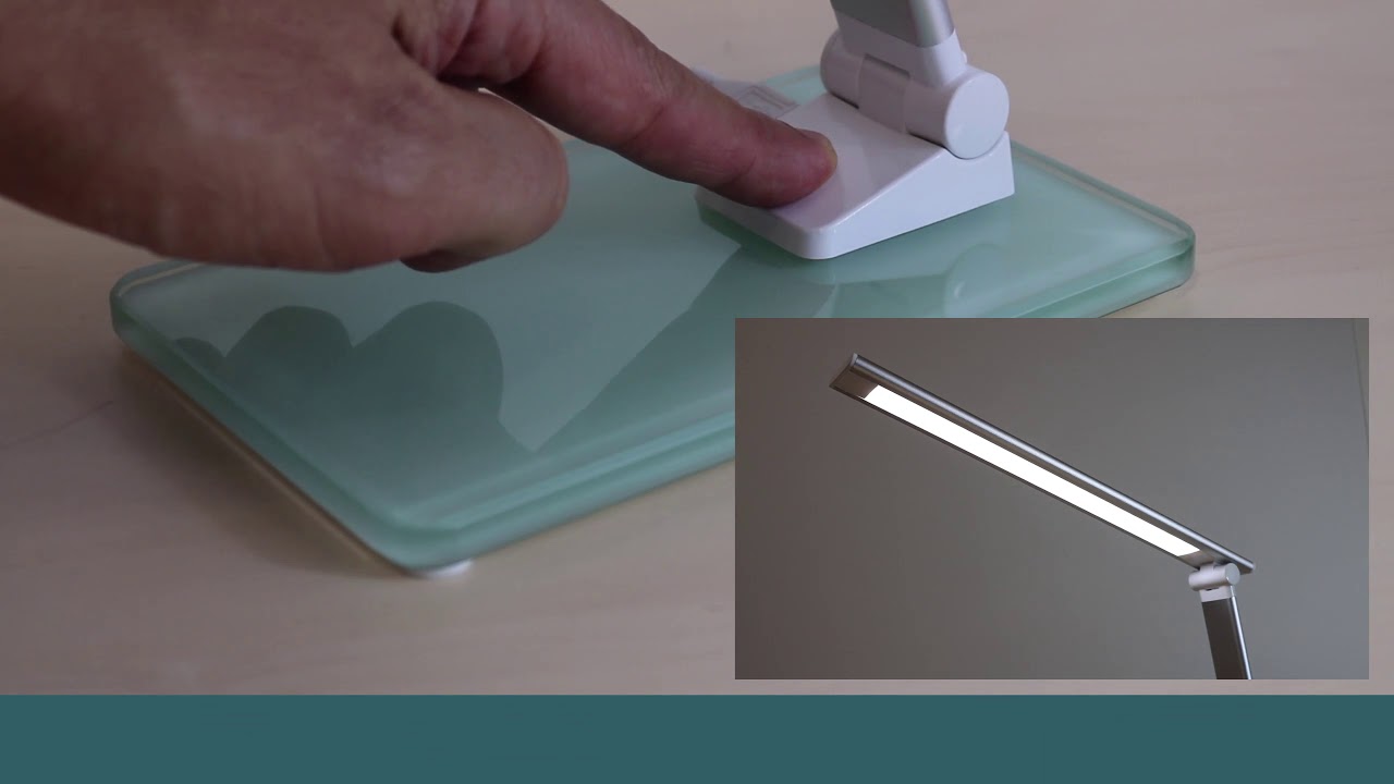 UNILUX lamp LED POPY . Lampe Led pliable Unilux Popy - YouTube