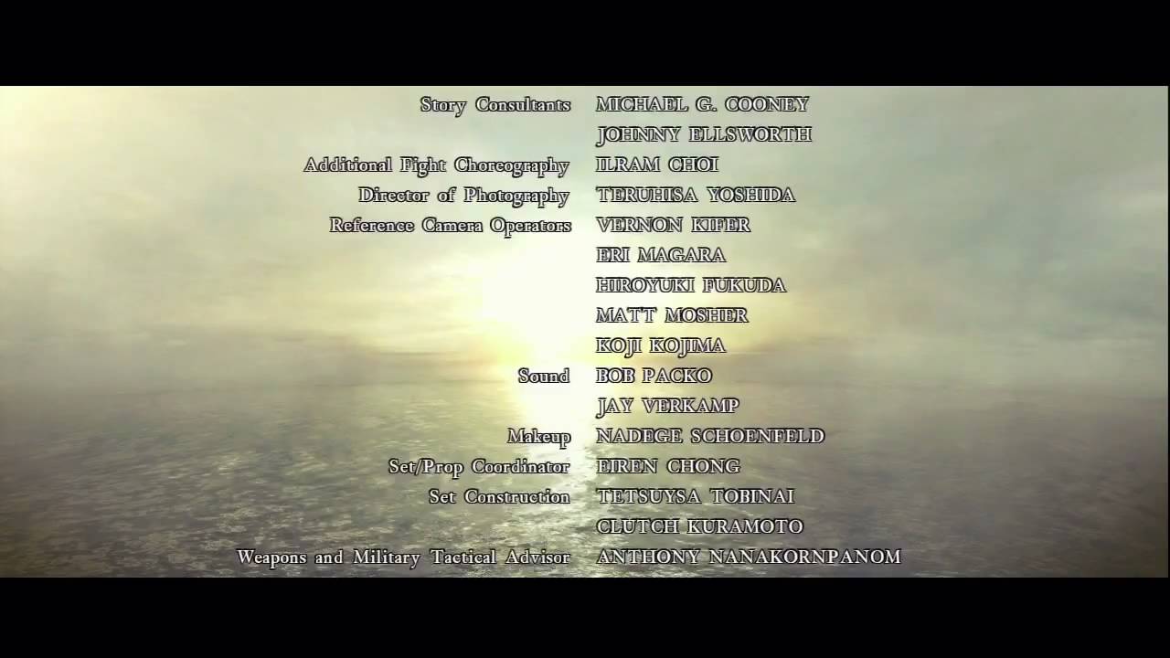 Resident Evil 5 - Credits - YouTube