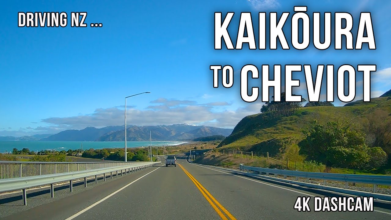 Driving New Zealand: Kaikōura to Cheviot 4K - YouTube