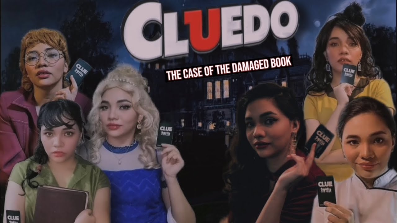The Case of the Damaged Book: A Cluedo Inspired Story - YouTube