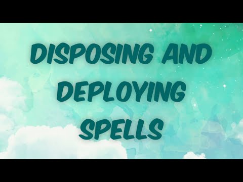 How to Dispose of Spell Ingredients - YouTube
