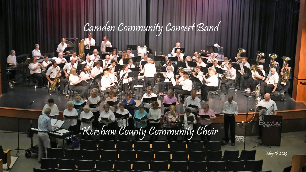 Camden Community Concert Band - Concert 05.18.2025 - YouTube