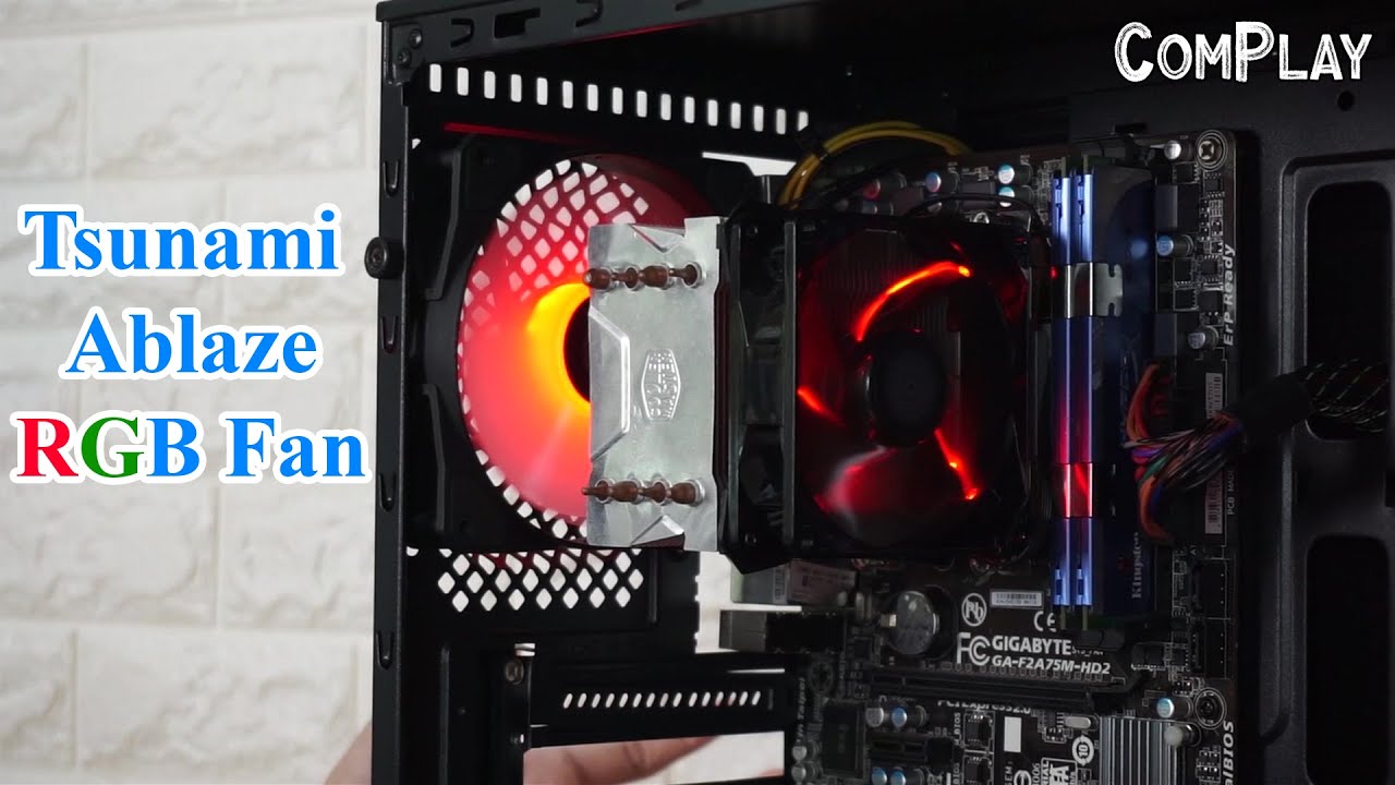 Review Tsunami ABLAZE RGB Cooling Fan ต่อไฟยังไง ถ้ามีพัดลมมากกว่า 1 ...
