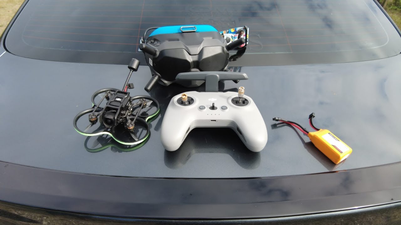 Beginner FPV Pilot Trys To Fly FPV Drone In 15+MPH Winds At A Mall ...