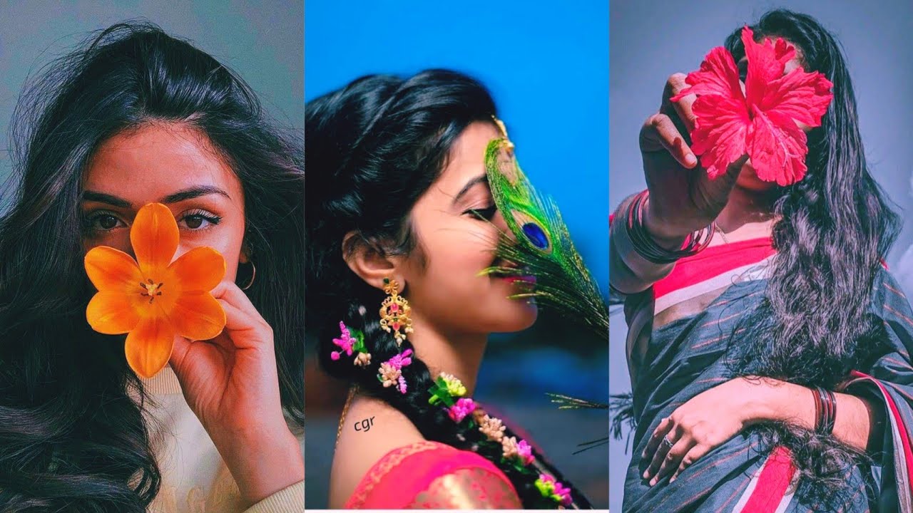 Beautiful girls photos || face hide poses for girls|| Girls photography ...