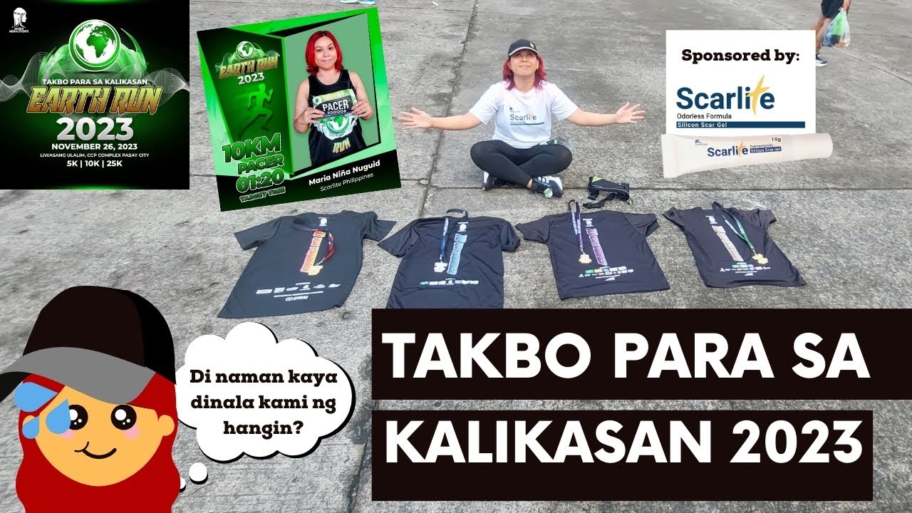 Takbong 10KM sa Lupa!! (Takbo Para sa Kalikasan 2023 Earth Run Edition ...
