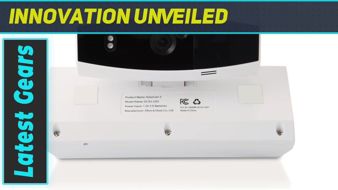 Remo+ DoorCam 3: Best Over-The-Door Wireless Security Camera with AI ...