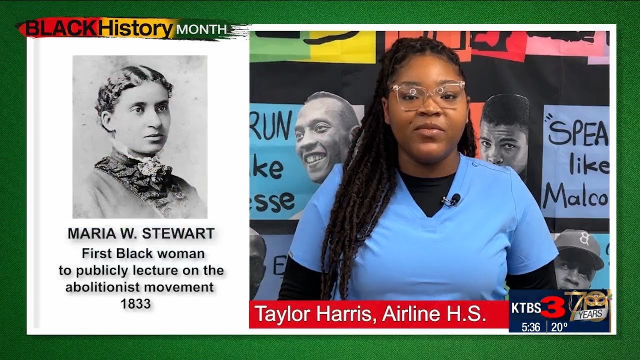 Saluting the life of Maria W. Stewart for Black History Month - YouTube