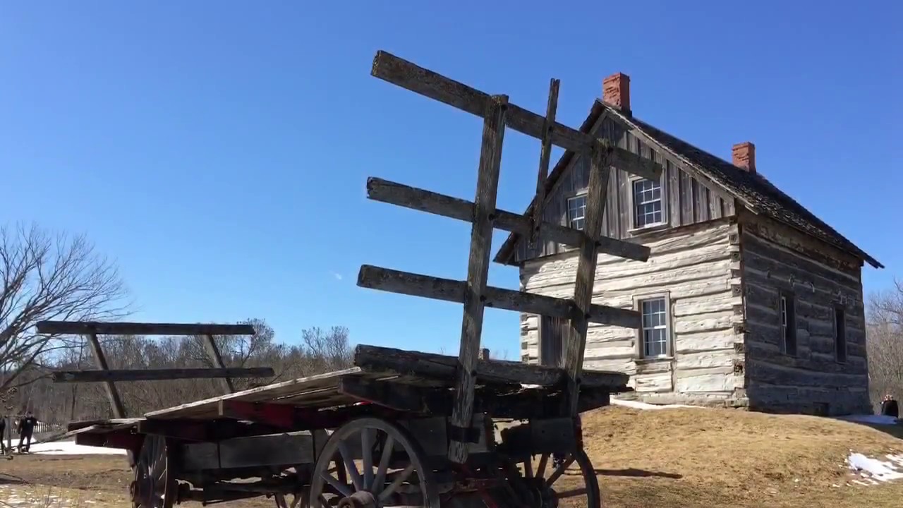 The Log Farm in Ottawa Ontario April 2 2017 Maple Sugar Bush Canada ...