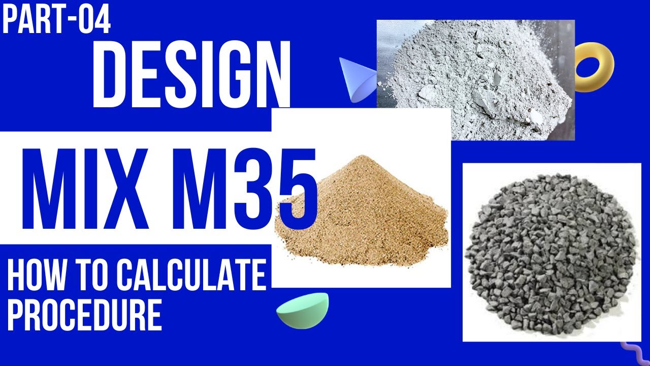 M35 Concrete-এ সিমেন্ট, বালি, পাথর কীভাবে পরিমাপ করবেন ?? II IS 10262 ...