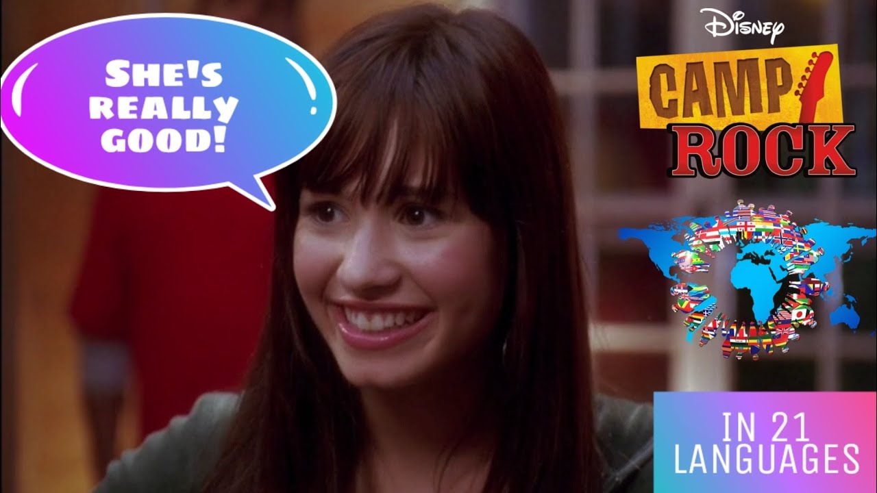 Camp Rock - "She's Really Good" (One-Line Multilanguage) (In 21 ...