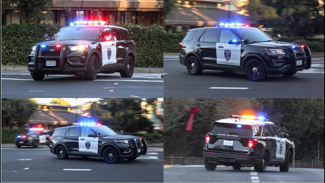 *RUMBLER* 4 Belmont Police Units Responding Code 3 With Fire and EMS ...