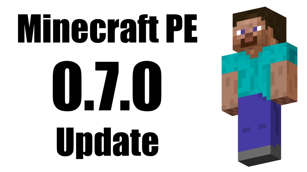 Minecraft PE - Update 0.7.0 - YouTube