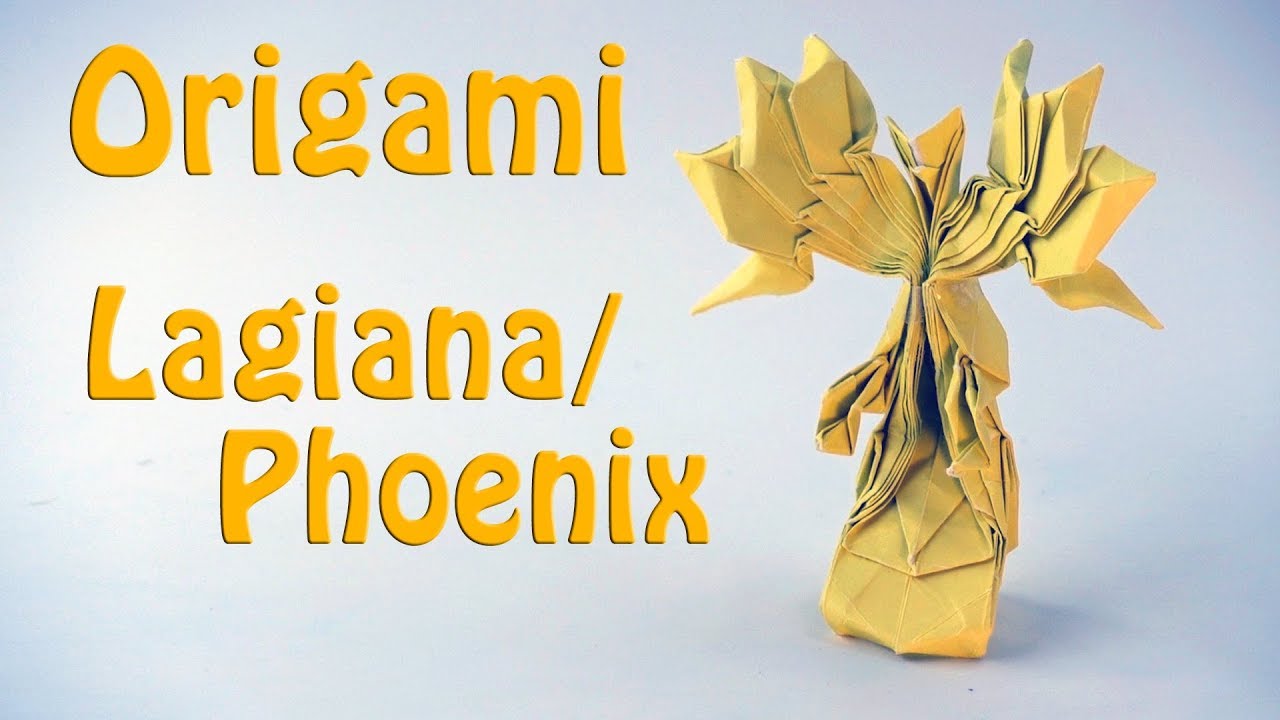 🔴Origami Lagiana🔴 - How to Make a Monster Hunter Lagiana/Phoenix！(36 ...