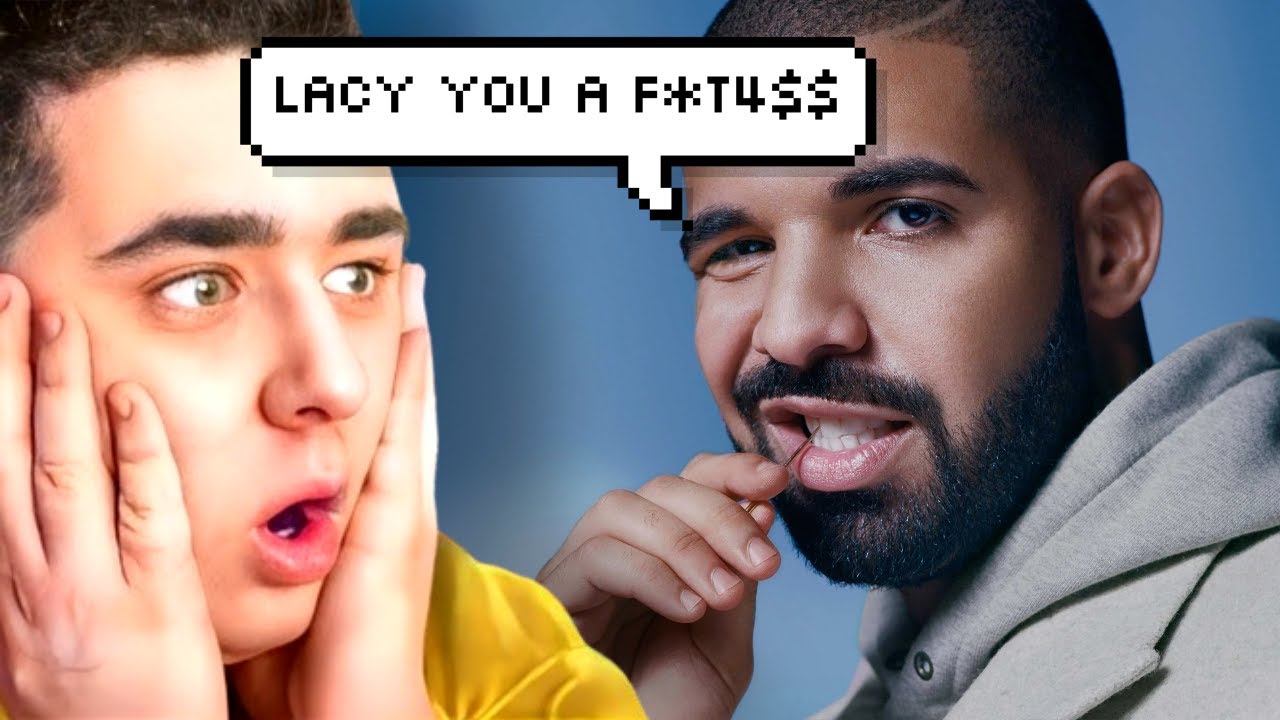 Lacy Reacts To Drakes Unreleased Diss Track - YouTube