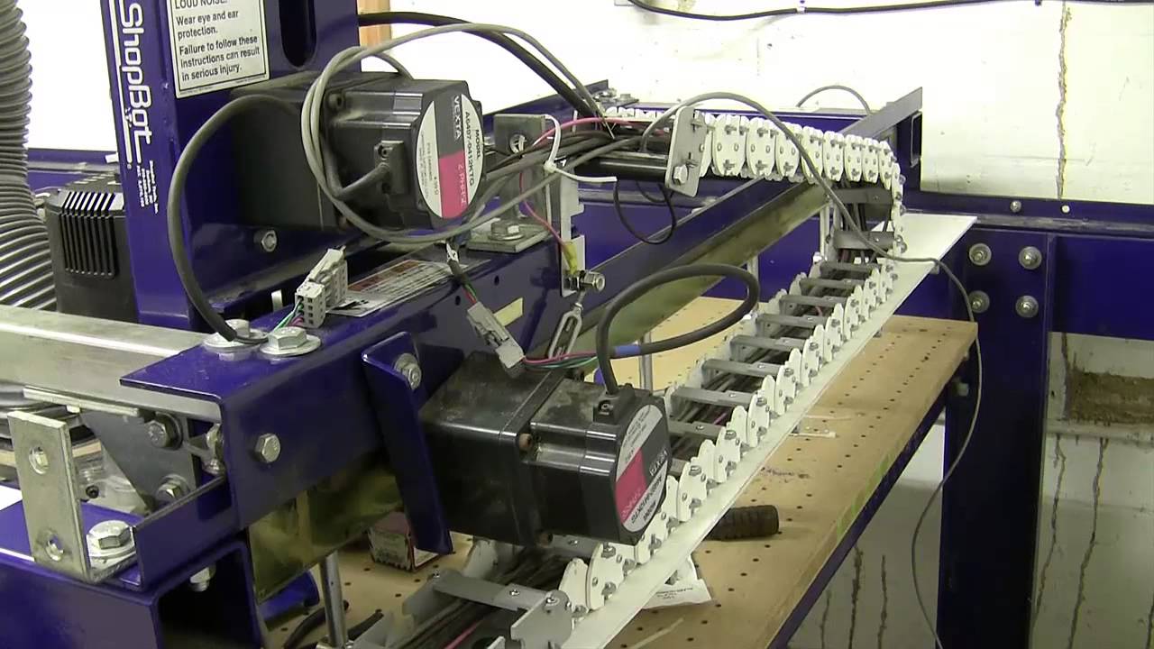 Toms Shopbot Router Part 1 - YouTube