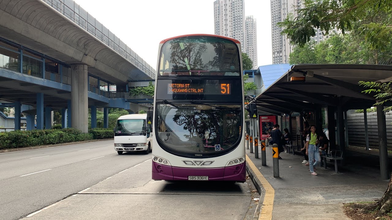 SBS Transit Volvo B9TL (Wright Eclipse Gemini 2) (Batch 2) SBS3061E on ...