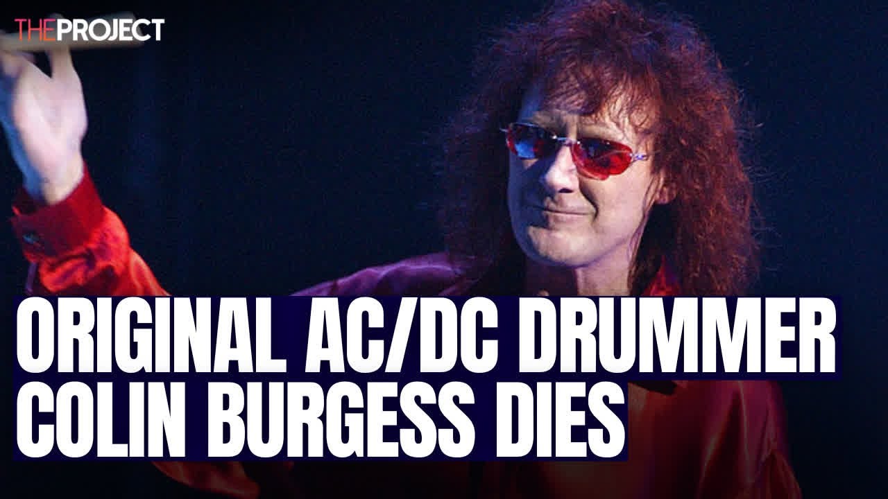 Original AC/DC Drummer Colin Burgess Dies Aged 77 - YouTube