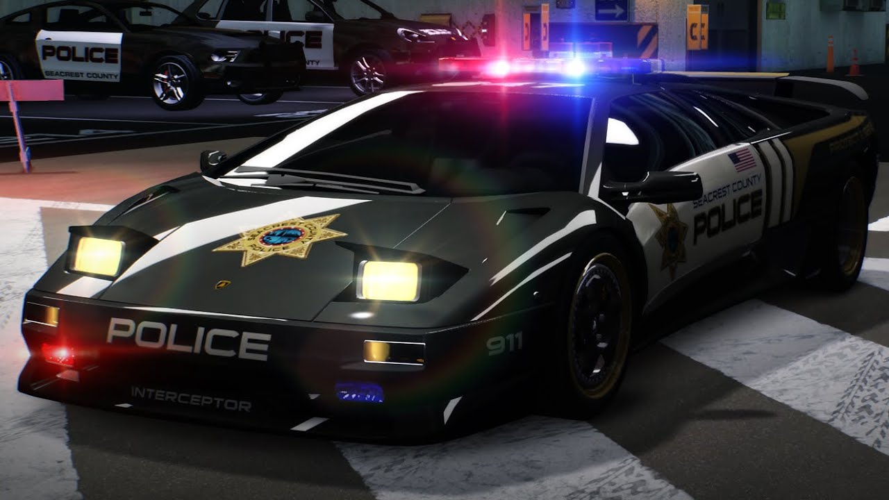 NFS HP Remastered - Lamborghini Diablo SV Interceptor - YouTube
